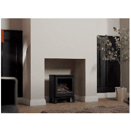 Vision E-Line Solus Horizon Electric Stove - Modern Heating Solution for Home Ambience